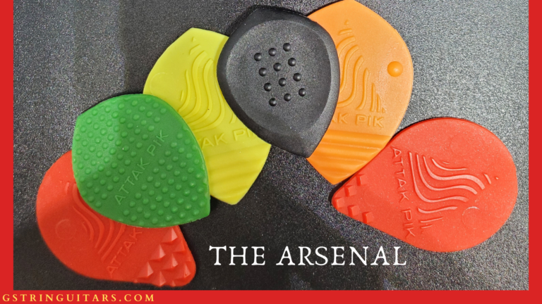 The New Acoustik Attak Guitar & Bass Piks | G String Guitars