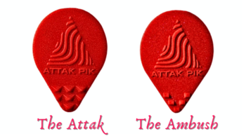 The New Acoustik Attak Guitar & Bass Piks | G String Guitars
