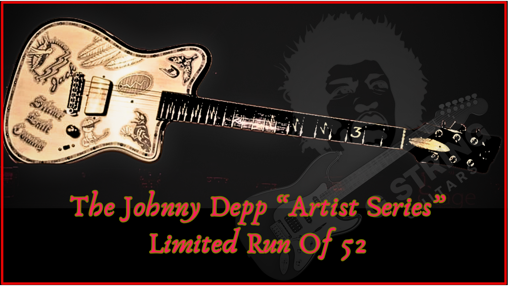 The Duesenberg Alliance Series Johnny Depp Guitar | GSG