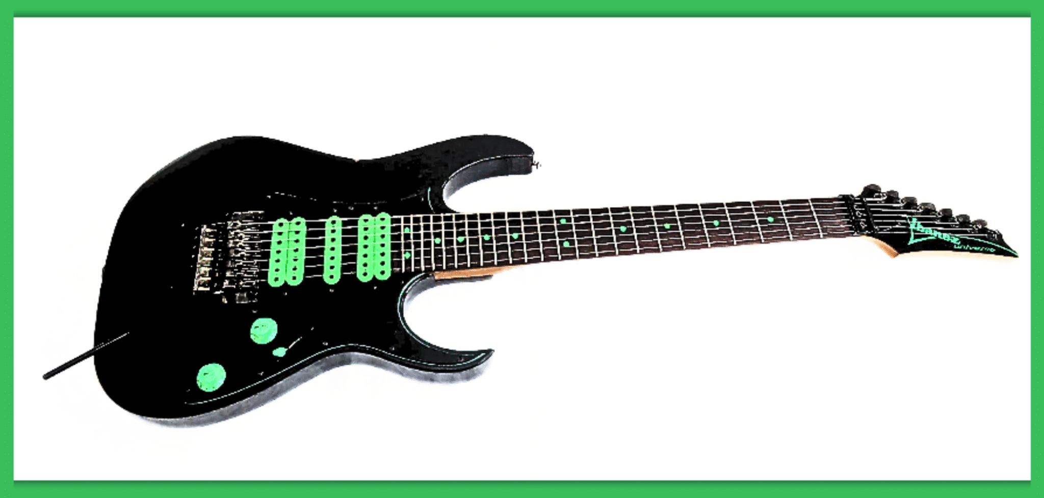 Ibanez Steve Vai 7 String Review – UV70P Black Edition | GSG