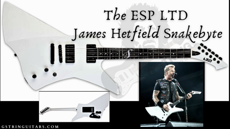 Exploring The ESP LTD James Hetfield Snakebyte Guitar | GSG